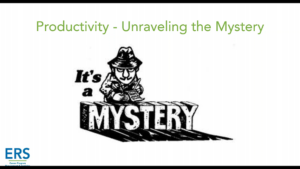Productivity - Unraveling the Mystery - Cancer Registry Software ...